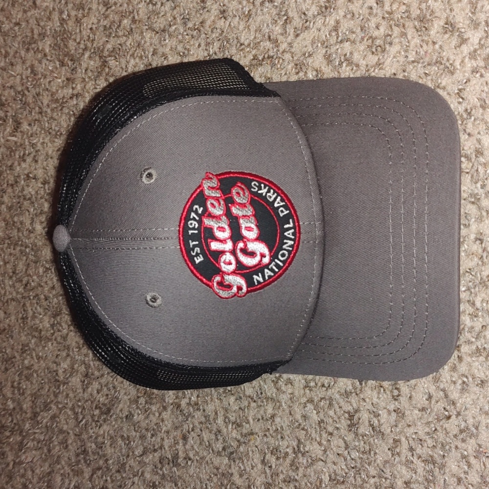 Golden Gate National Parks Trucker Mesh Snapback Hat … - Gem